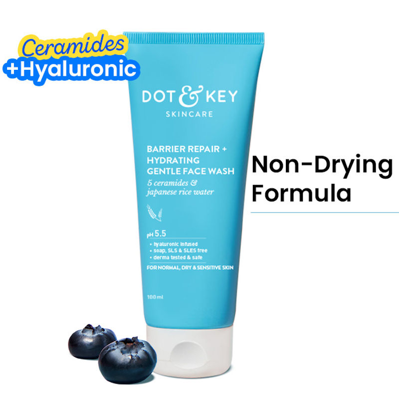 Buy Dot & Key Barrier Repair + Hydrating Gentle Face Wash Online