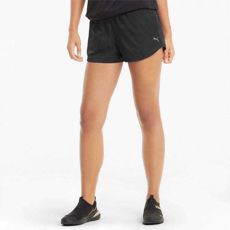 Buy Puma Performance Woven 3 Inch Womens Black Shorts Online