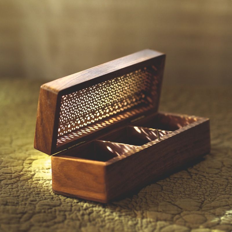 Buy Courtyard Pavitra Box With 3 Partitions Online