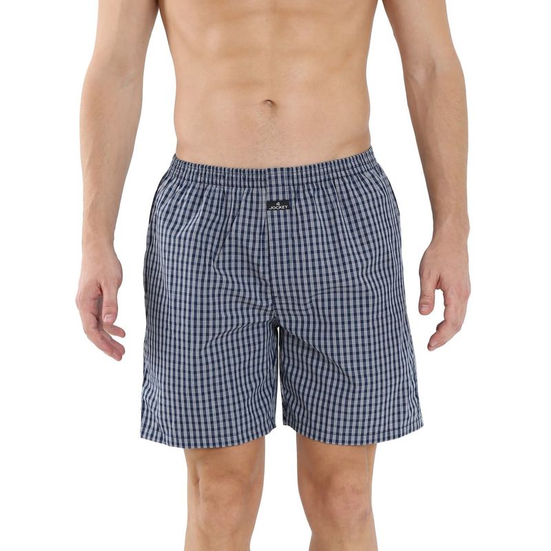 Jockey Multi Colour Check07 Boxer Short Pack of 2 - Style Number- 1223 ...
