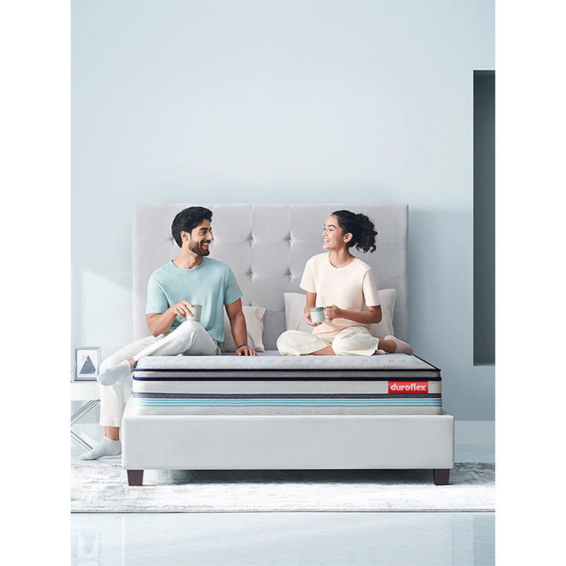 duroflex Posture Perfect 8 Inch Single Size Pocket Spring Mattress with ...