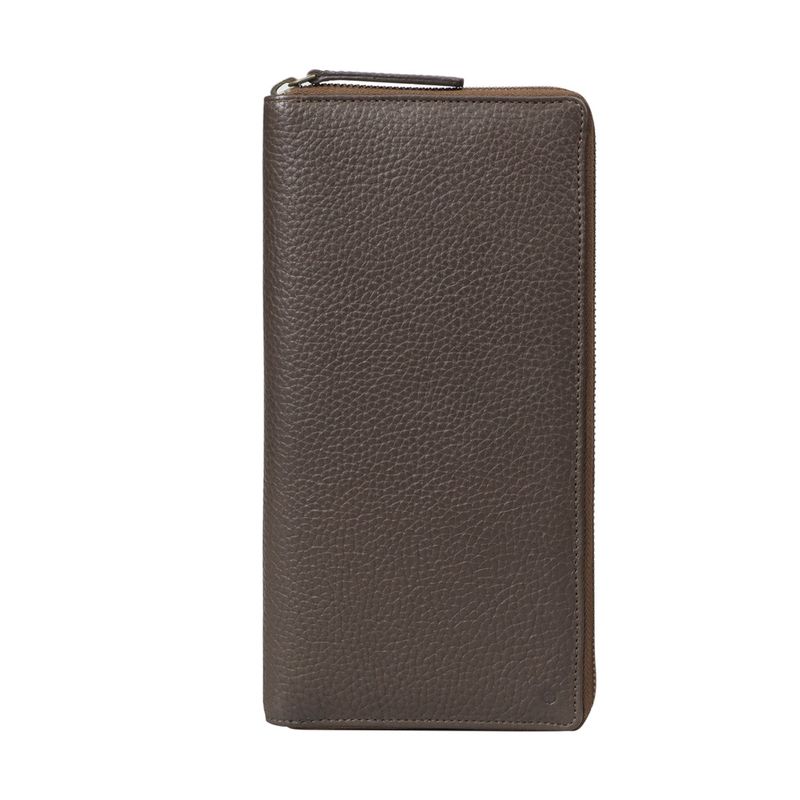 Buy OUTBACK Cheque Book Leather Wallet Brown Online
