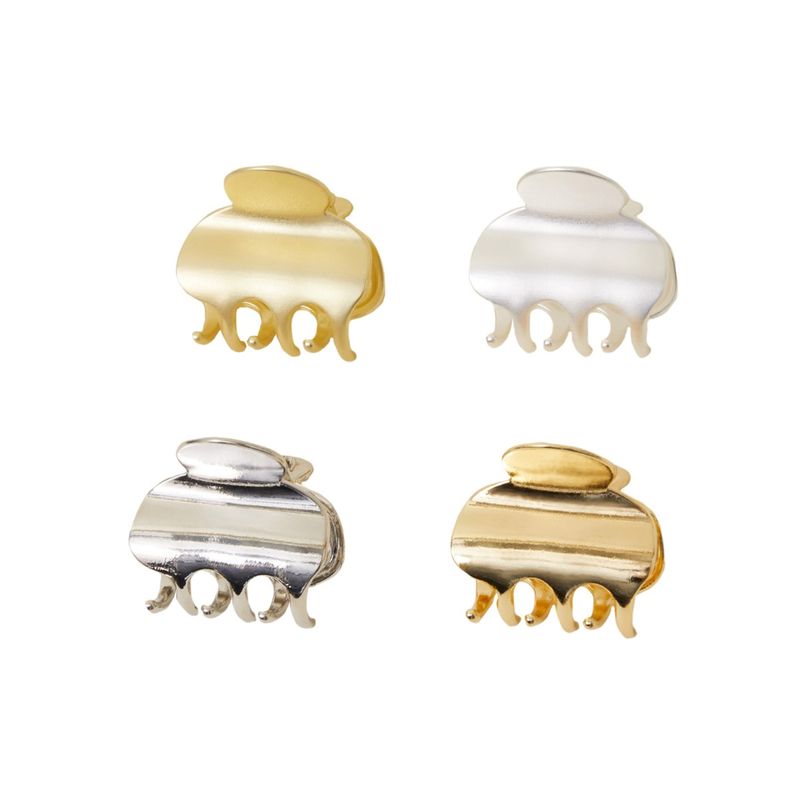 Buy Accessorize London Women Multi-Colour Matte and Shiny Claw Clips ...