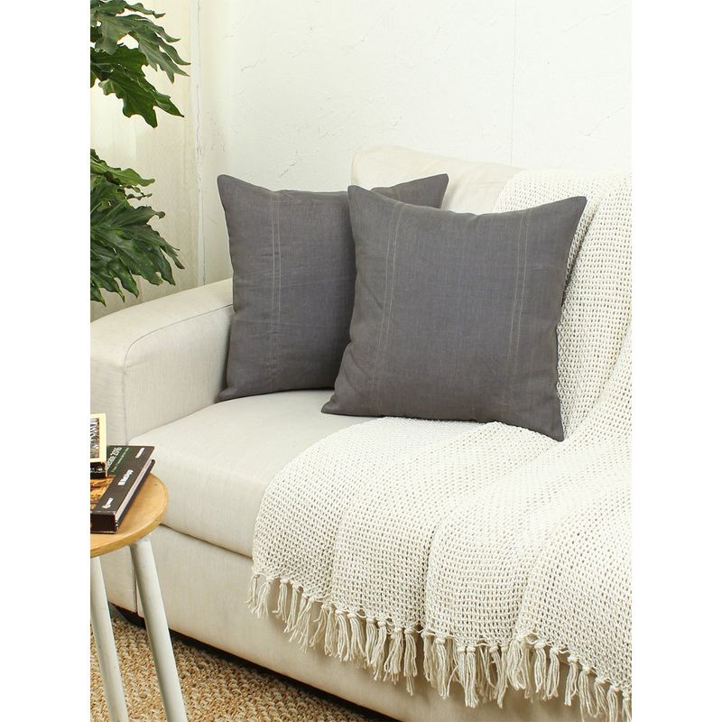 Buy House This Megh Cushion Cover with Blue (Pack of 2) (16x16 inches ...