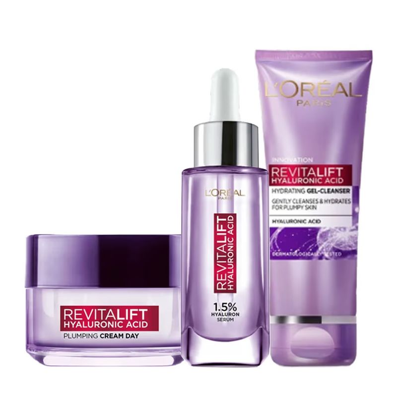 Buy L'Oreal Paris Hydrated, Plump & Radiant Skin Kit Online