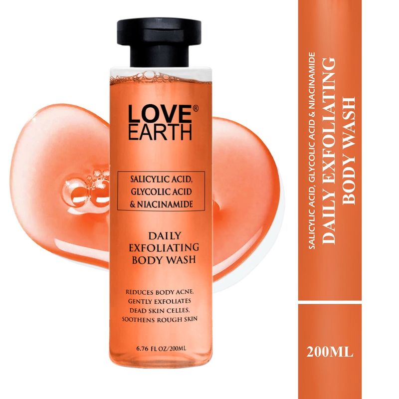 Buy Love Earth Daily Exfoliating Body Wash Online