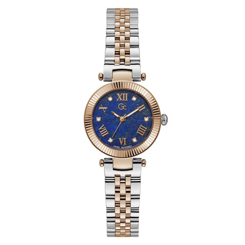 Buy GC Women Flair Blue Round Dial Analog Watch - Z02004L7MF (M) Online