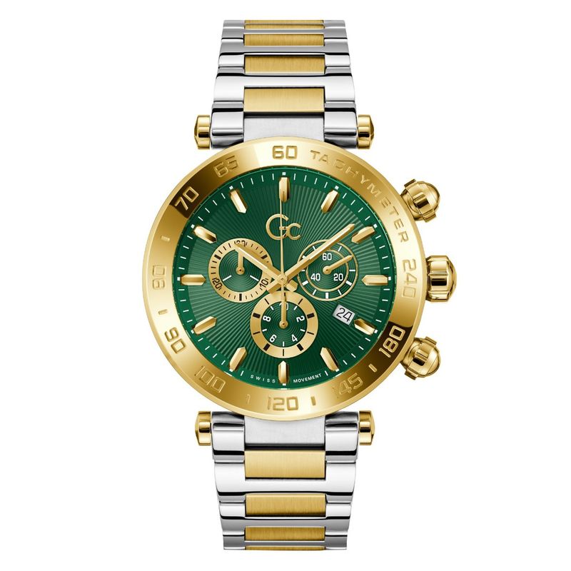 Buy GC Men Select Green Round Dial Analog Watch - Z50004G9MF (M) Online