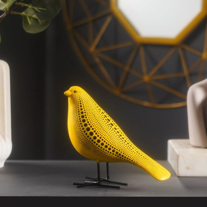 Buy The Artment Avian Resin Yellow Sculpture Online