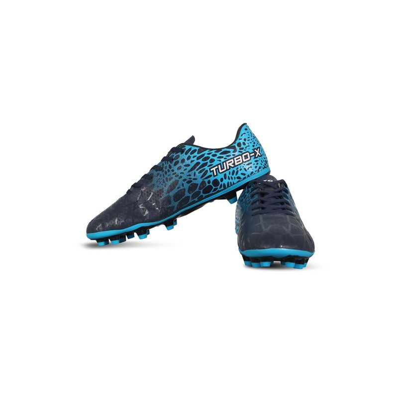 Buy Vector X Turbo-x Football Shoes For Men (navy-sky) Online