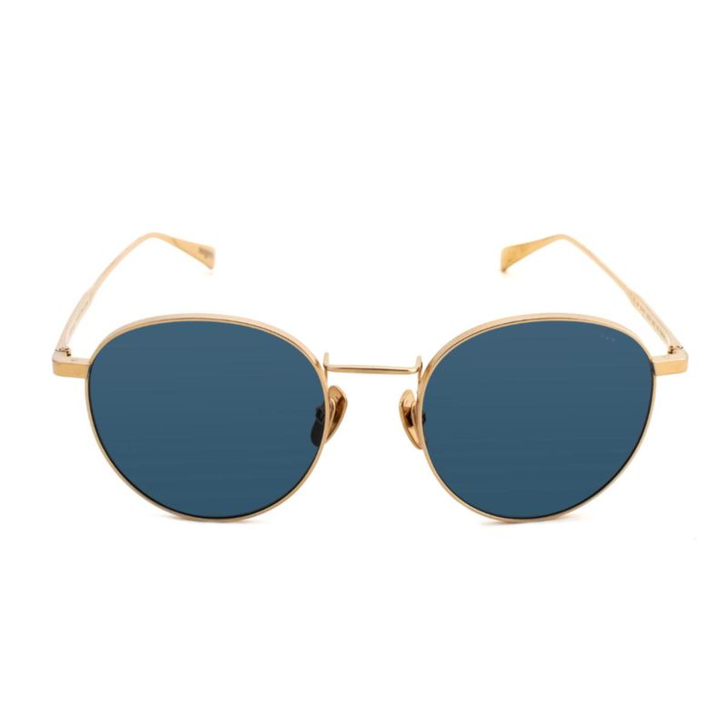 Buy Chopard Light Gold Titanium Frame and Blue Colored Lens Sunglass ...