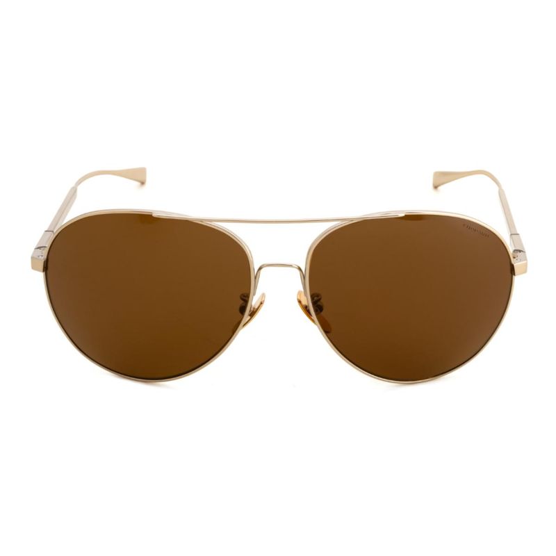 Buy Chopard Shiny Silver Titanium Frame and Brown Colored Lens Sunglass ...