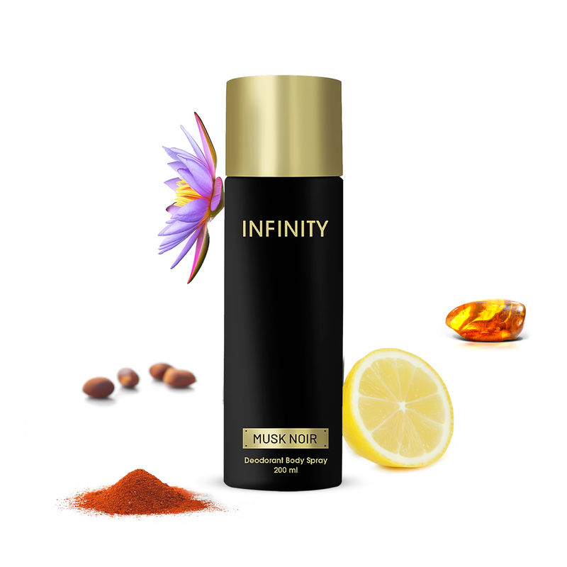 Buy Infinity Musk Noir Luxury Fresh Deodorant with Lemon and White Lily ...