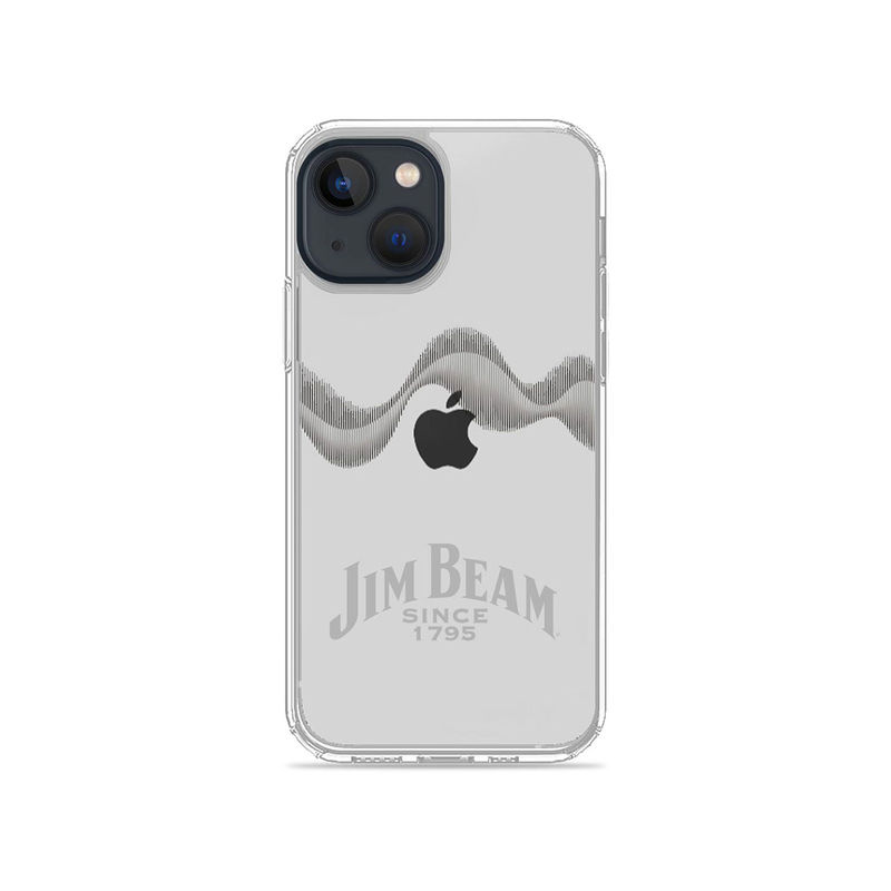 Macmerise Jim Beam Sound Waves - Clear Case for iPhone 13 Mini (5.4 ...