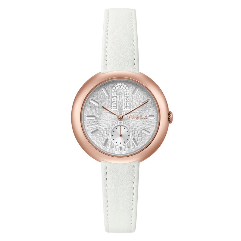 Buy Furla Analog Silver Dial Women Watch - WW00013004L3 Online