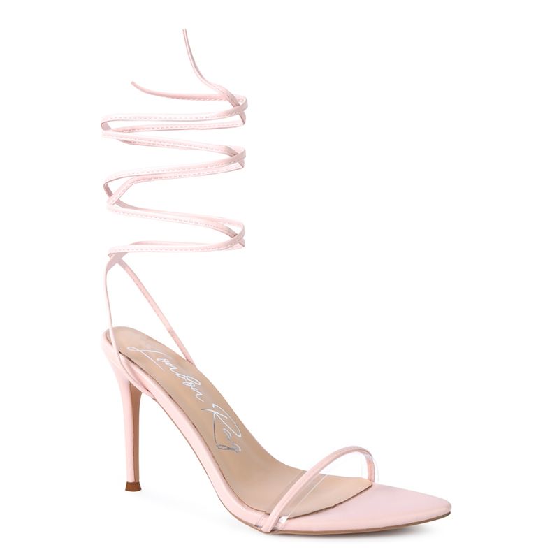 Buy London Rag Solid Pink Heels Online