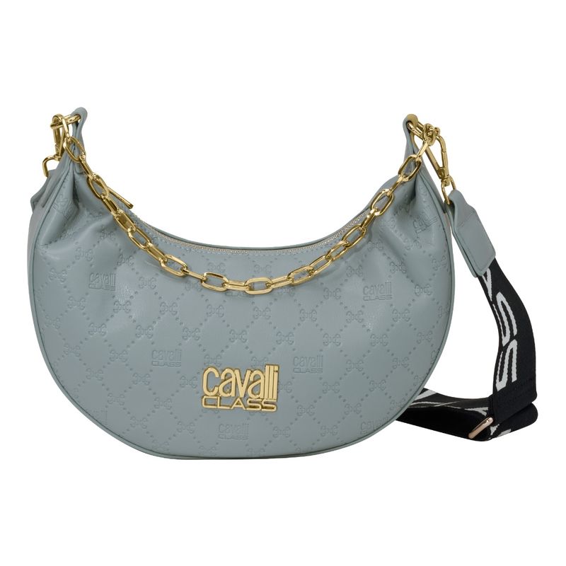 Buy Cavalli Class Women Lichen Blue Synthetic Nunzia Handbag Online