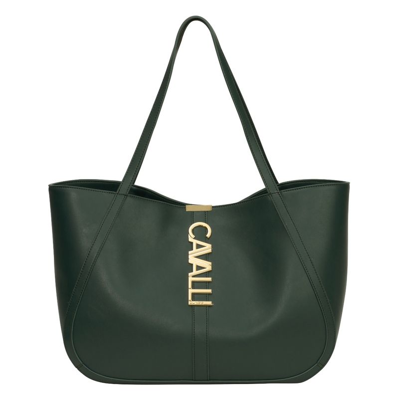Buy Cavalli Class Women Emerald Synthetic Alessandra Tote Bag Online
