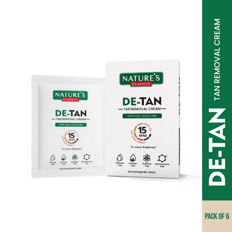 Buy Nature's Essence De-Tan Tan Removal Cream with Kojic Acid & Milk ...