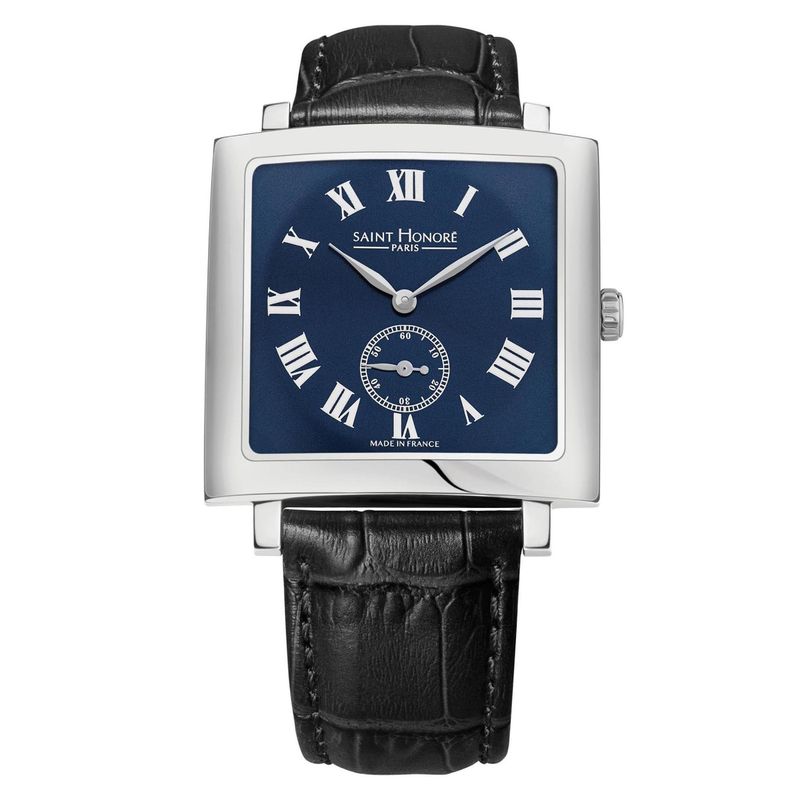 Buy Saint Honore CARRE Navy Blue Square Dial Watch for Men -AU762021 ...