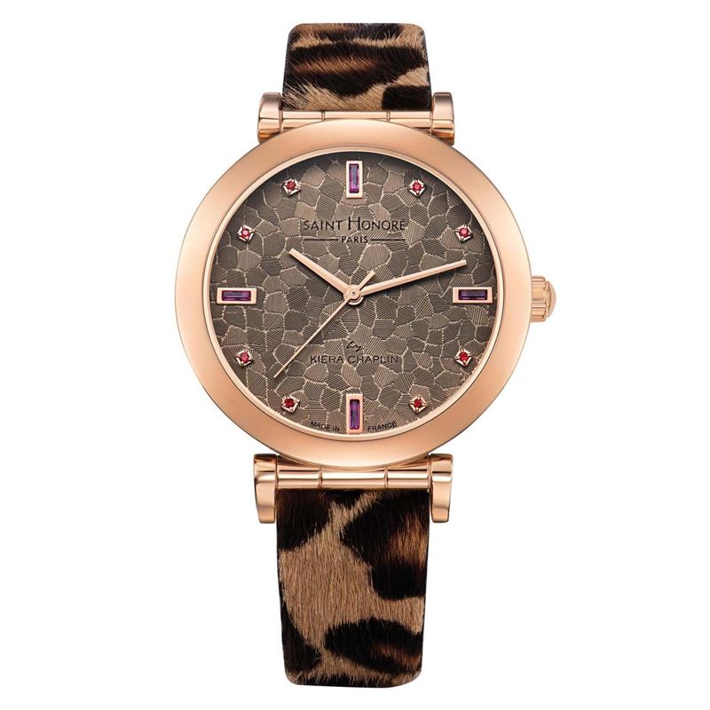 Buy Saint Honore OPERA BY KIERA Brown Round Dial Watch for Women ...