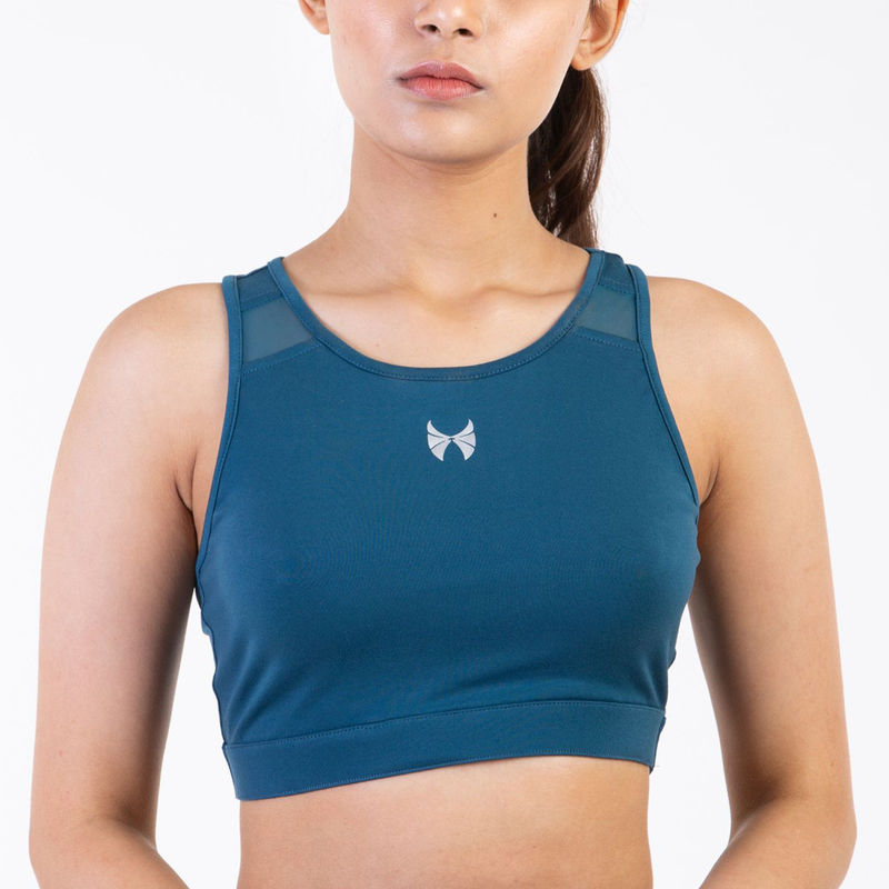 Buy Skyria Asa Sports Bra - Blue (S) Online
