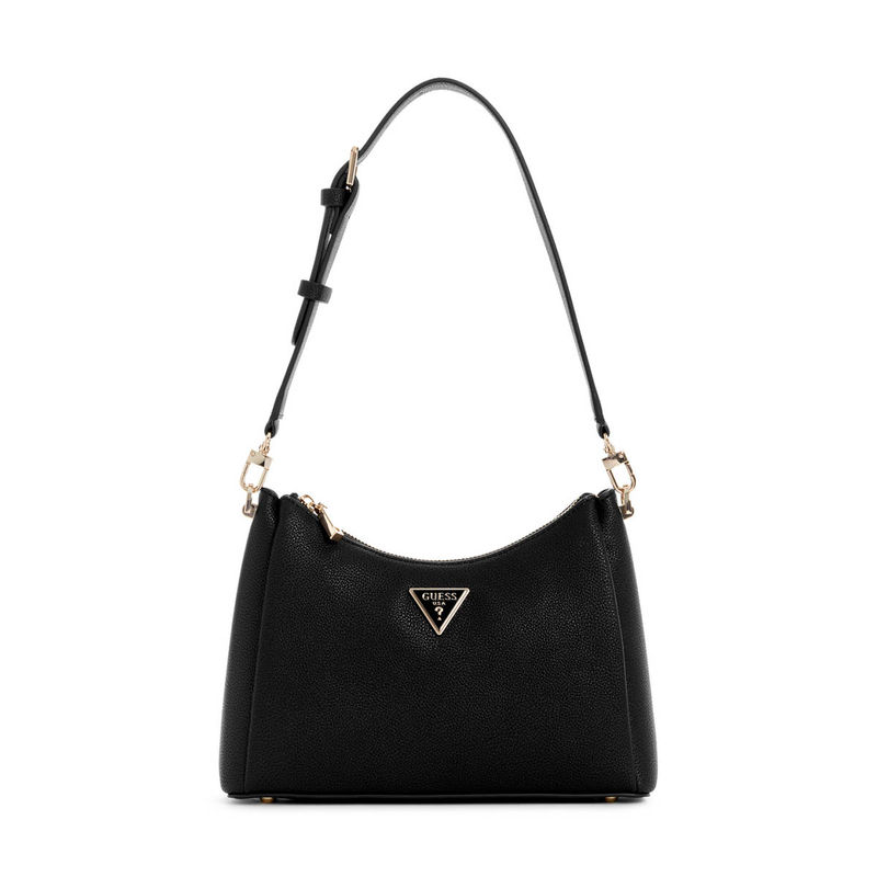 Buy Guess Black Solid Meridian Shoulder Bag Online