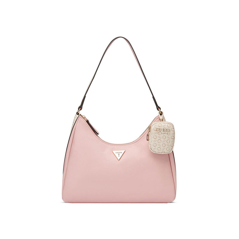 Buy Guess Peony Solid Emerie Shoulder Bag with Pouch (Set of 2) Online