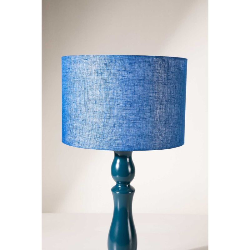 Buy Freedom Tree Solid Dark Blue Drum Lamp Online