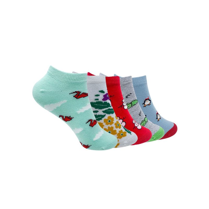 Buy Mint & Oak Women - Snazzy Snug Socks (Pack of 5) Online
