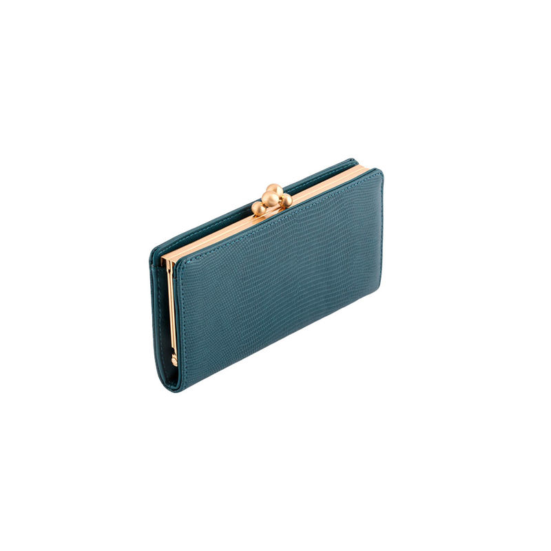 Buy CARPISA Teal Large Wallet from The Cassandra Online