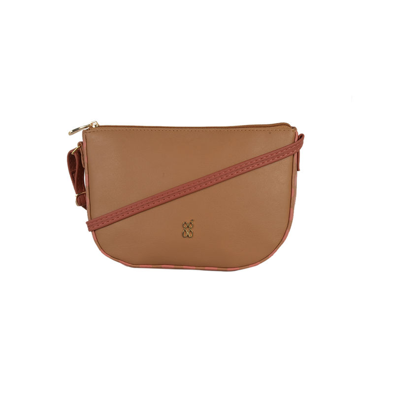 Buy Baggit Jasper Beige XL Sling Bag Online