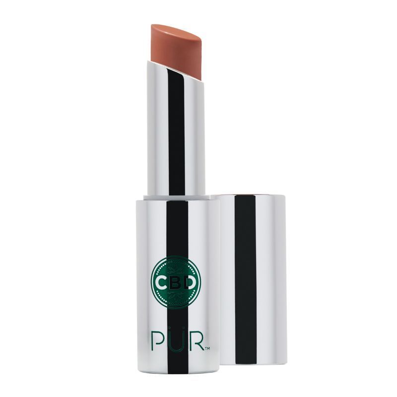 PUR Hybrid Balm CBD Hydrating Tinted Lip and Cheek Balm - Bubbly (Nude ...