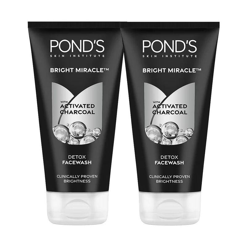 Buy Ponds Pure Detox Anti - Pollution Purity Face Wash With Activated ...