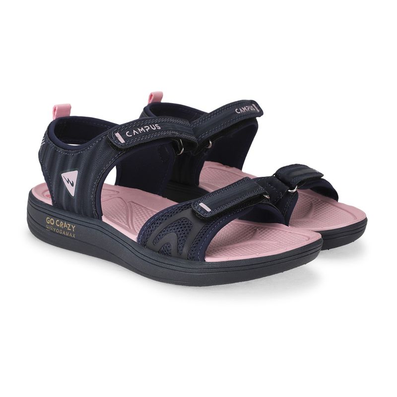 Buy Campus GC-22112L Navy Blue Women Sandals Online