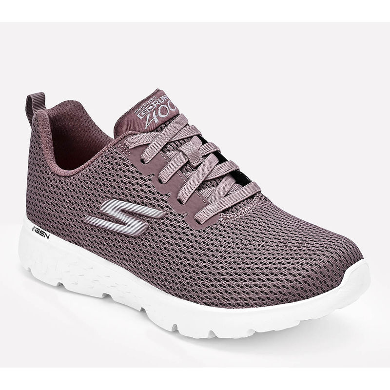 Buy SKECHERS Womens GO RUN 400 Mauve Running Shoes Online