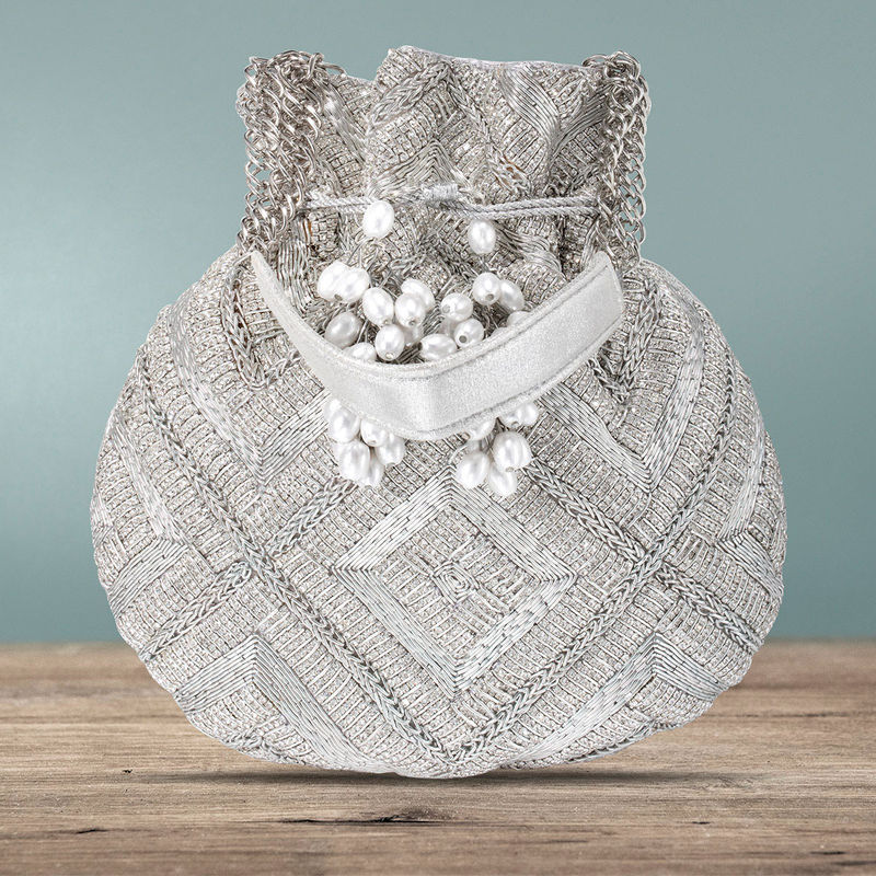 Buy Peora Potli Bags for Women Evening Bag Clutch Ethnic Bride Purse ...