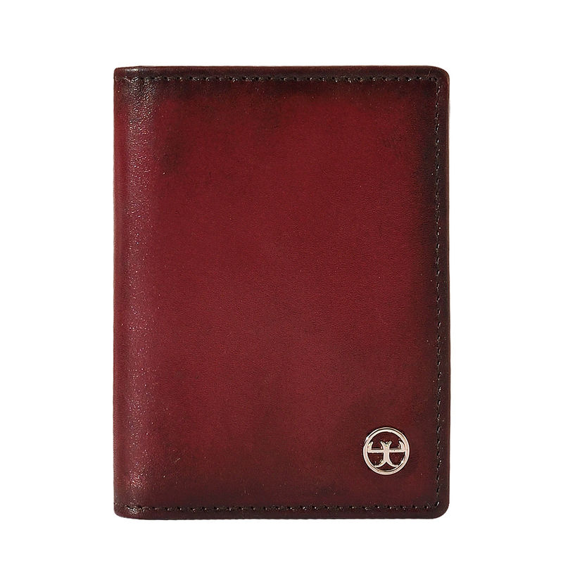 Buy Eske Maroon Nive Card Holder Online