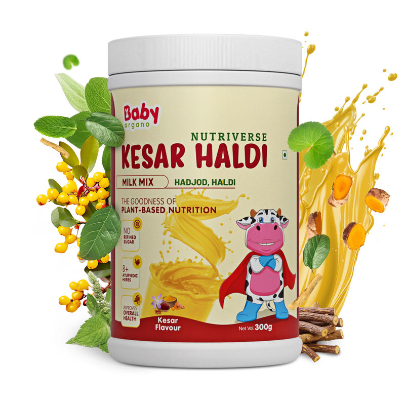 Buy BabyOrgano Kesar Haldi Milk Mix Online