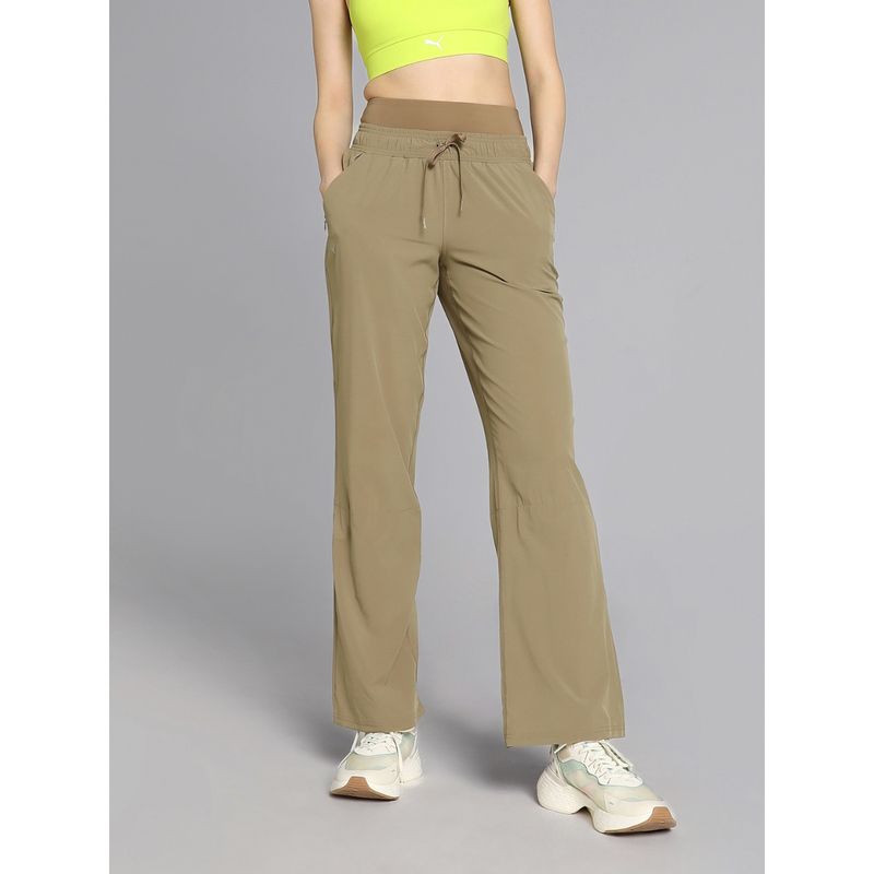 Buy Puma Modest Activewear Women Brown Trackpant Online