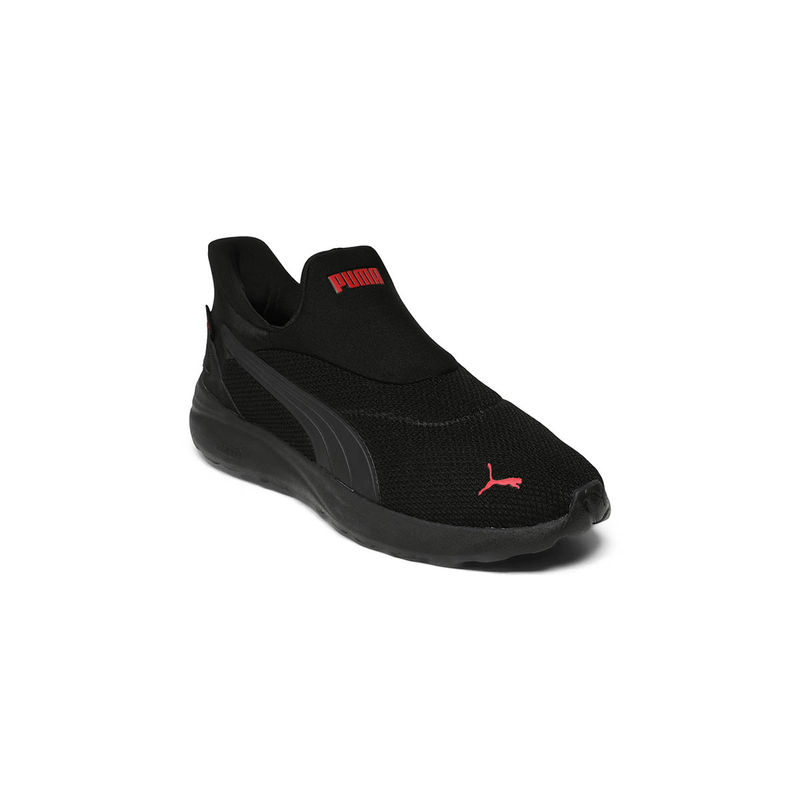 Buy Puma Black Softride Cosmic SlipTech Slip-On Sneakers Online