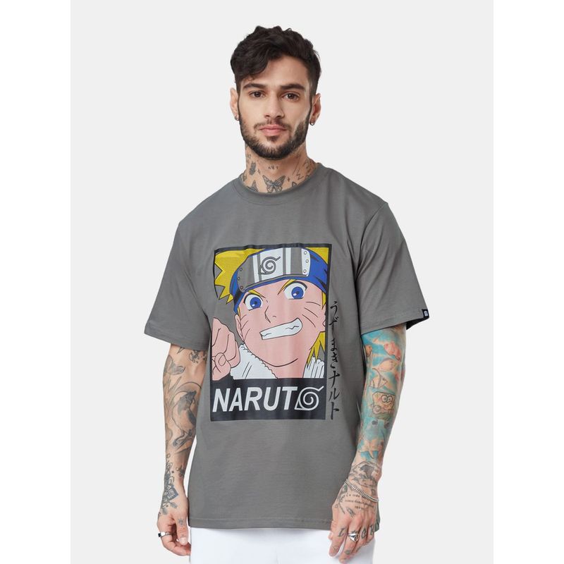 Buy The Souled Store Naruto Hero For Mens Relaxed Fit T-shirts Online