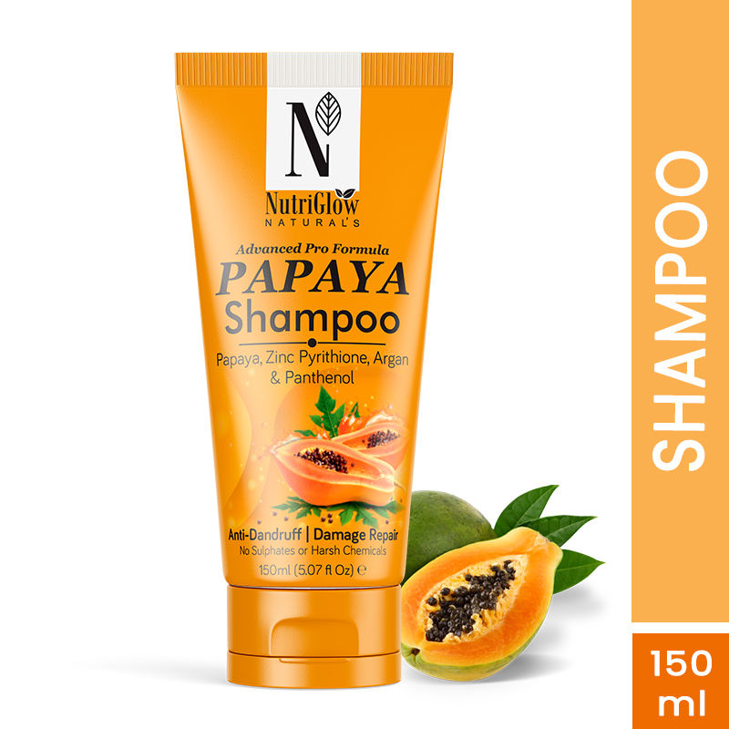 Buy NutriGlow Natural's Advanced Pro Formula Papaya Shampoo Online