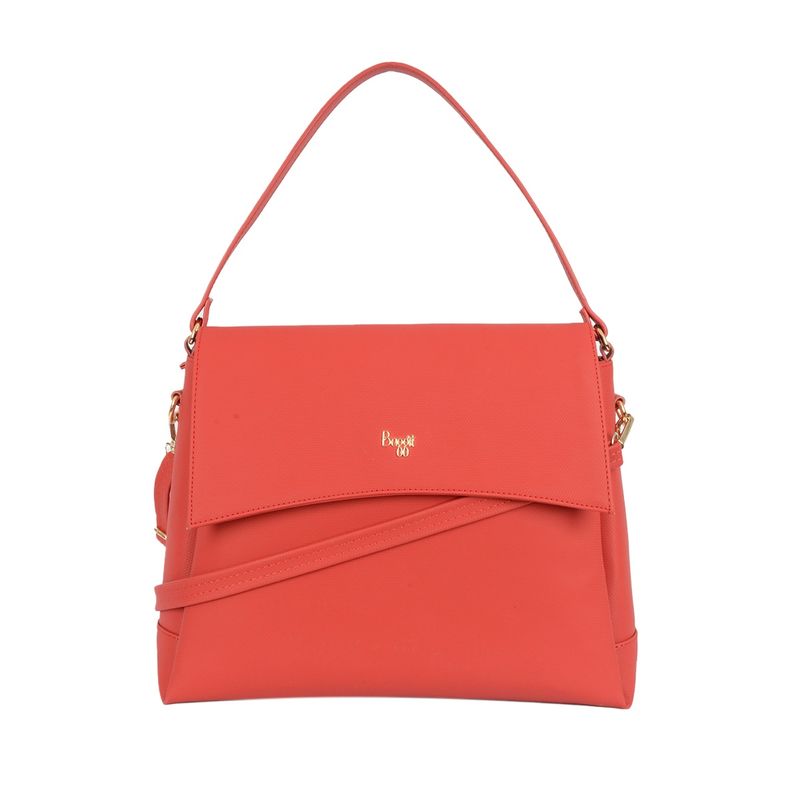Buy Baggit Surei Red Satchel Bag (M) Online
