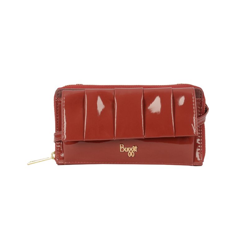 Buy Baggit Morrison Red Wallet (L) Online