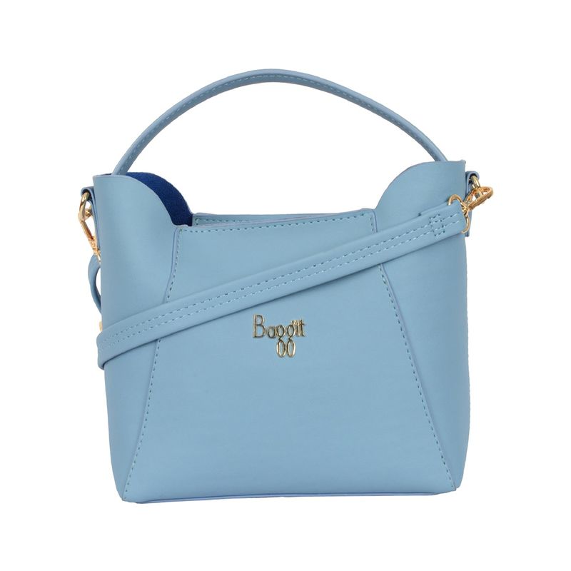 Buy Baggit Fever Blue Hand Bag (S) Online