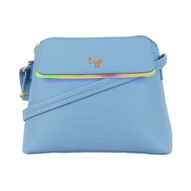 Buy Baggit Zook Blue Sling Bag (M) Online