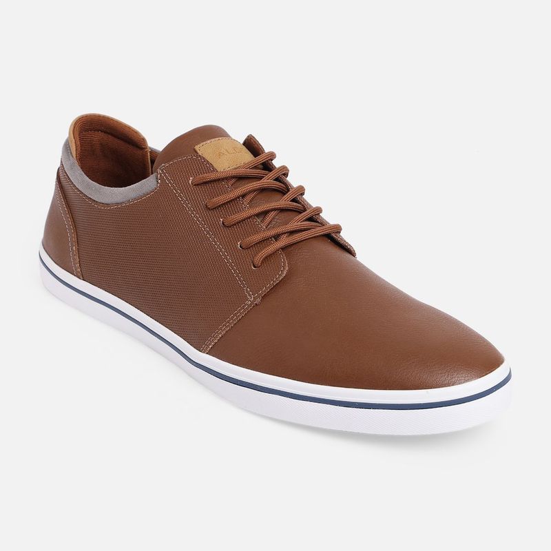 Buy Aldo Dwain Synthetic Light Brown Solid Casual Shoes Online