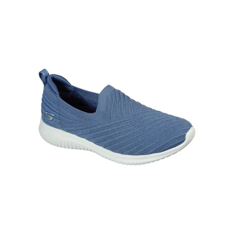 Buy SKECHERS Ultra Flex - Cool Streak Blue Sport Slip-on Online