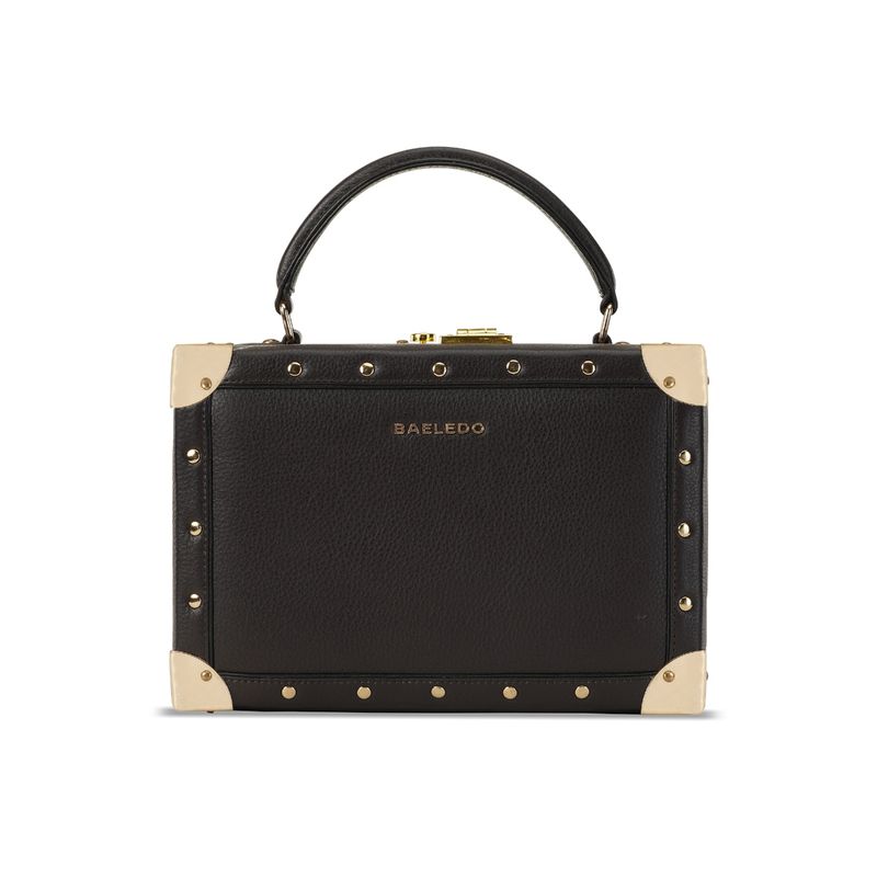 Buy Baeledo Prato Box Handheld Crossbody Bag Brown Online
